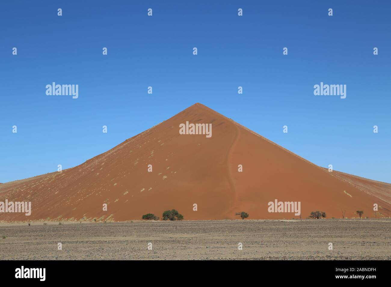 The red Dunes around Sossusvlei, Namibia Stock Photo - Alamy