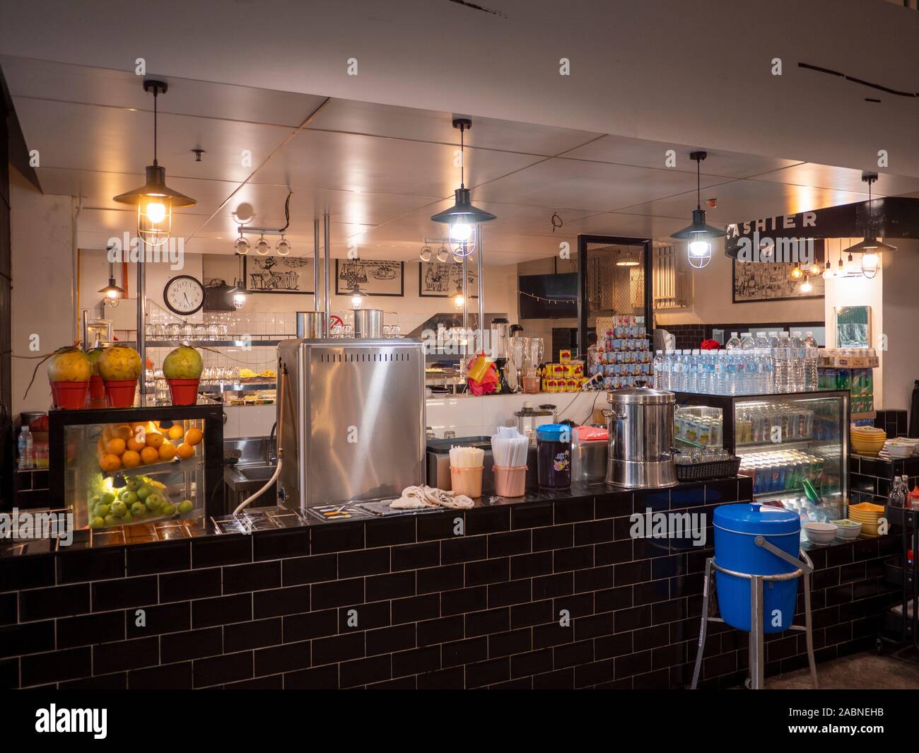 Kuala Lumpur, Malaysia - November 2019 - Malaysian mamak restaurant ...