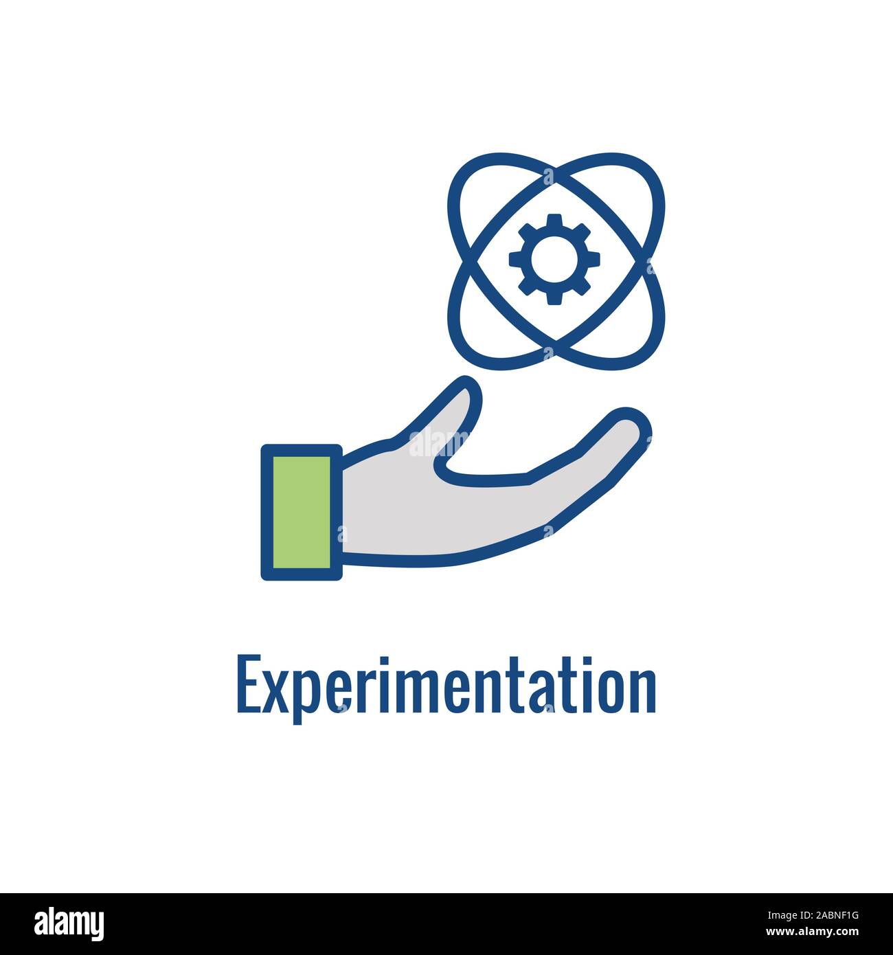 Science & Research Icon showing one part of the scientific process ...