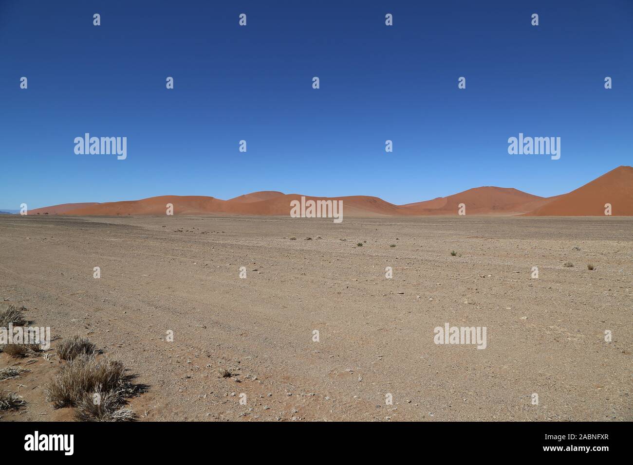 The red Dunes around Sossusvlei, Namibia Stock Photo - Alamy