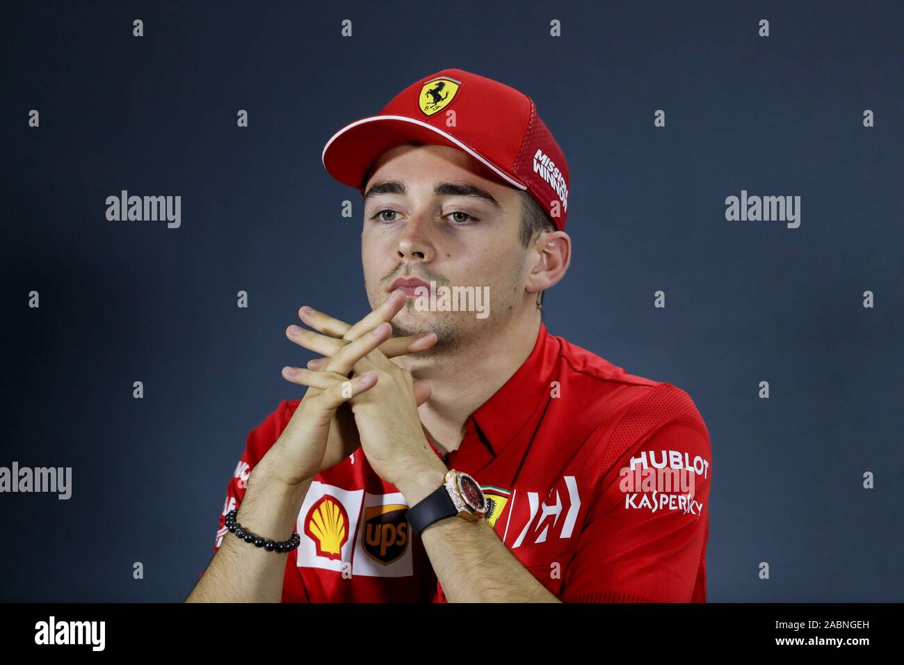 Abu Dhabi, United Arab Emirates. 28th Nov, 2019. CHARLES LECLERC of ...