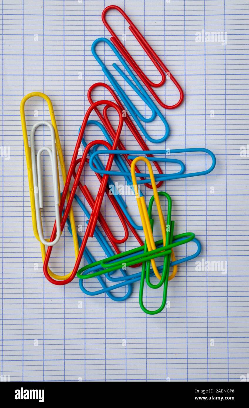 Clips paper notepad hi-res stock photography and images - Alamy