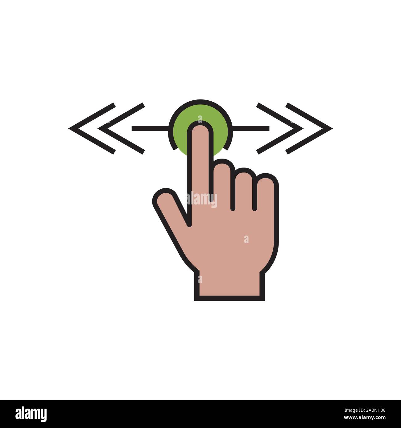 Horizontal Scroll touch screen gesture vector, Scroll touch screen ... Horizontal Scroll touch screen gesture vector, Scroll touch screen ...
