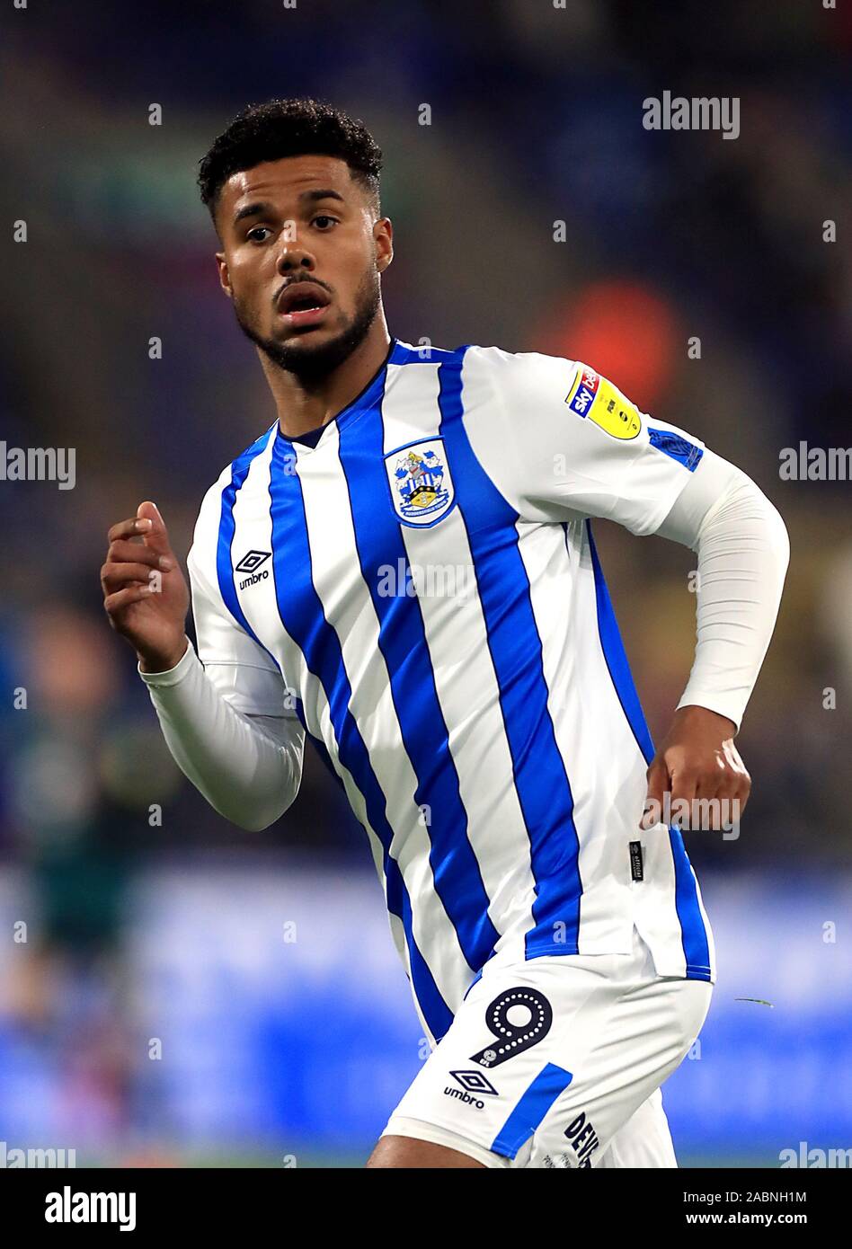 Huddersfield Town's Elias Kachunga during the Sky Bet Championship ...