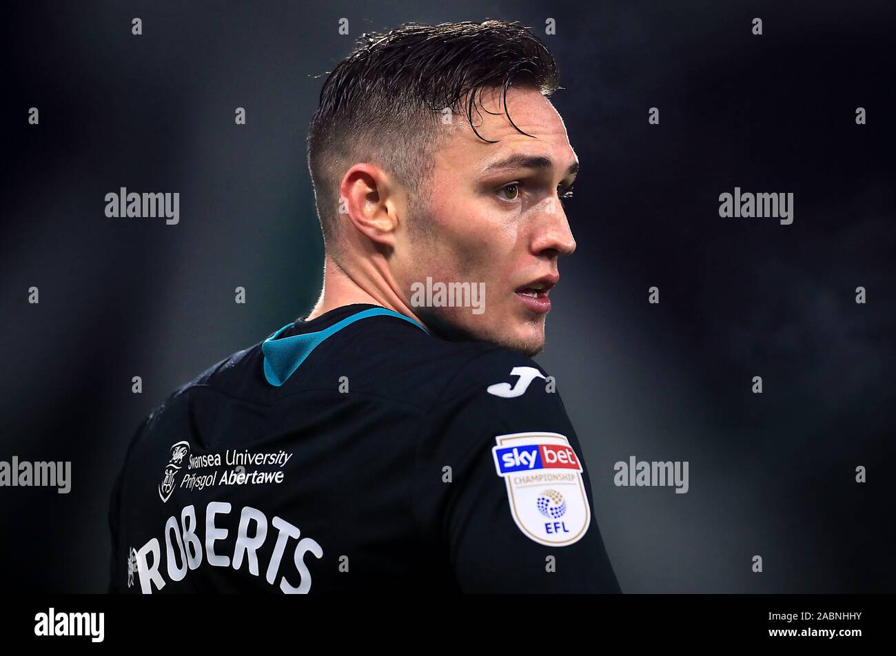Swansea City's Connor Roberts during the Sky Bet Championship match at ...