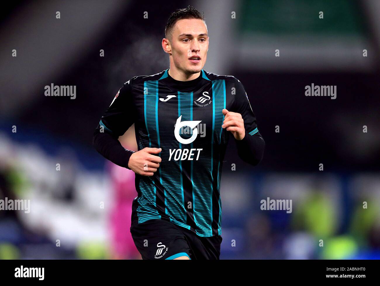 Swansea City's Connor Roberts during the Sky Bet Championship match at ...
