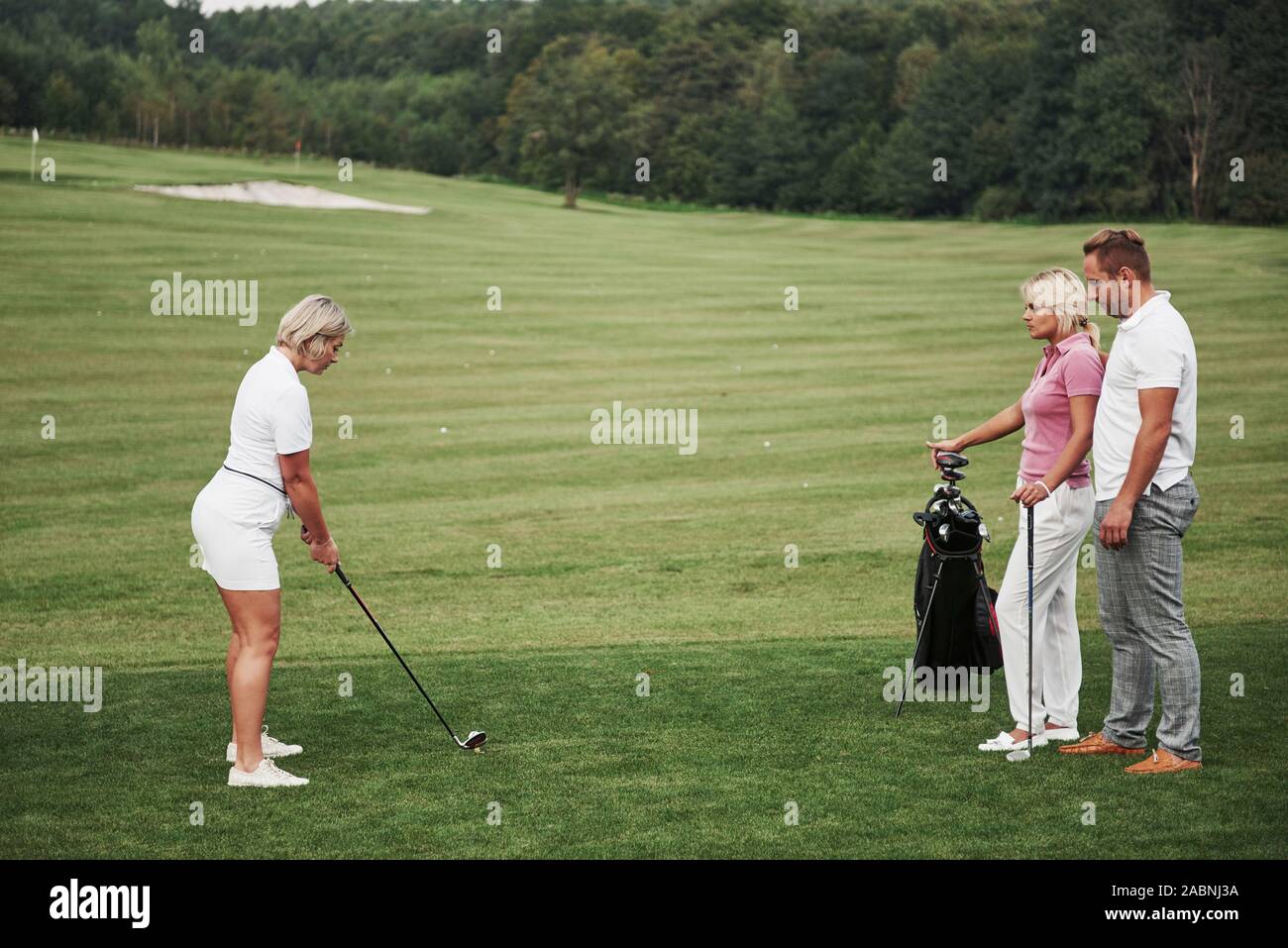 Golf club group shot hi-res stock photography and images - Alamy