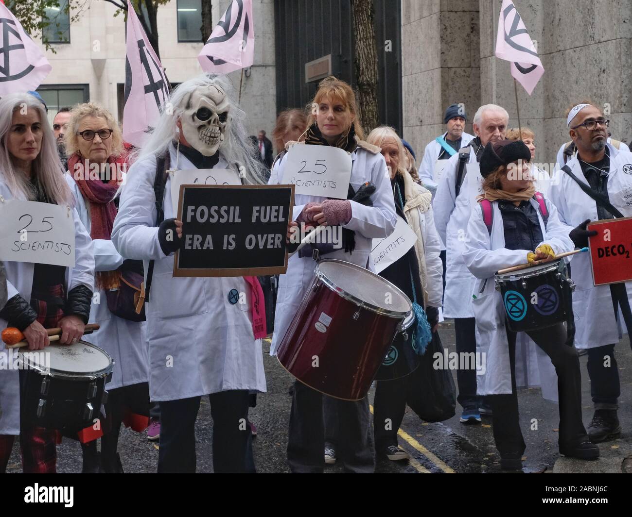 The Extinction Rebellion Scientists group take part in the 12 Days of ...