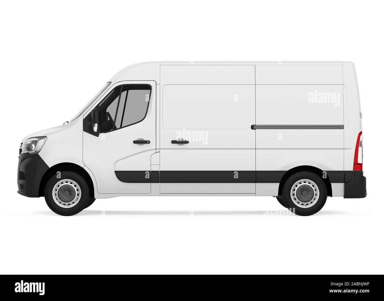 Delivery car Cut Out Stock Images & Pictures - Alamy