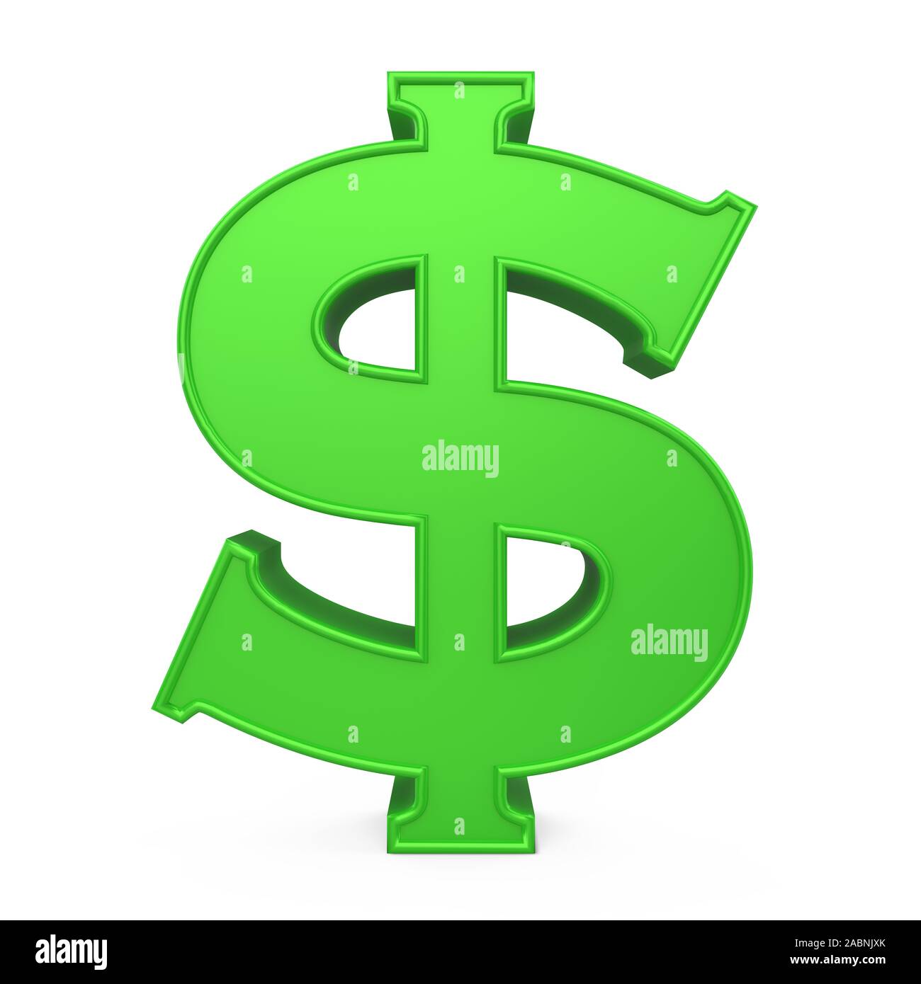 Dollar Currency Sign Isolated Stock Photo - Alamy