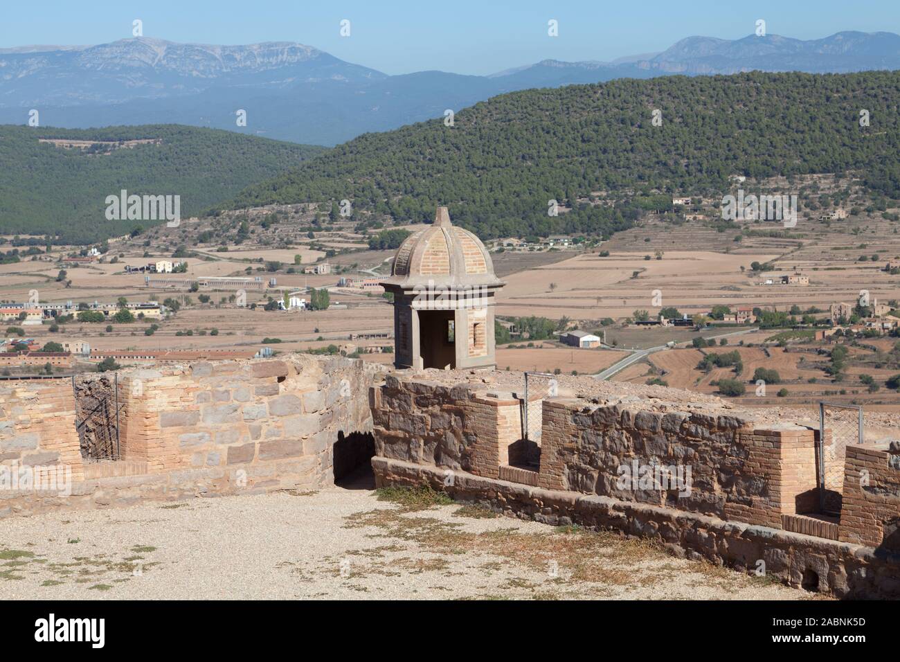 Castillo de Cardona in town Cardona, Catalonia, Spain Stock Photo - Alamy