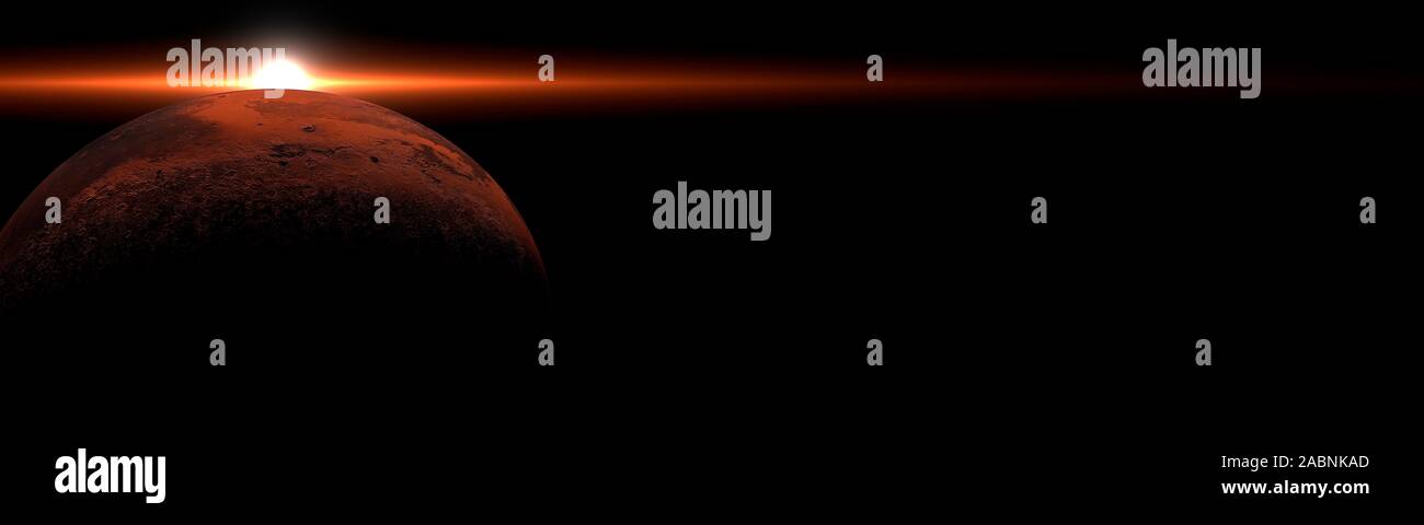 Mars sunrise hi-res stock photography and images - Alamy
