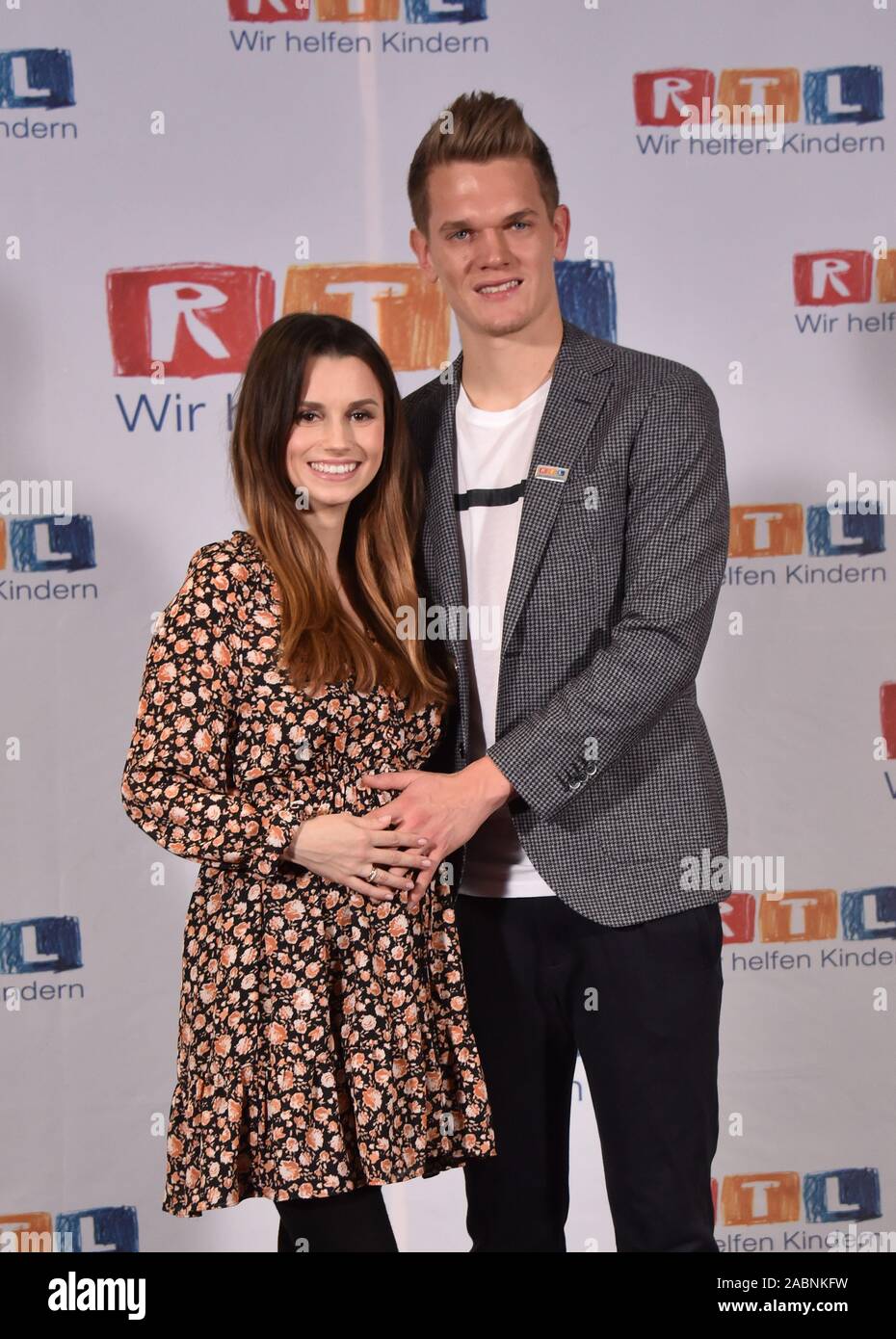 22 November 2019, North Rhine-Westphalia, Hürth: The football player ...
