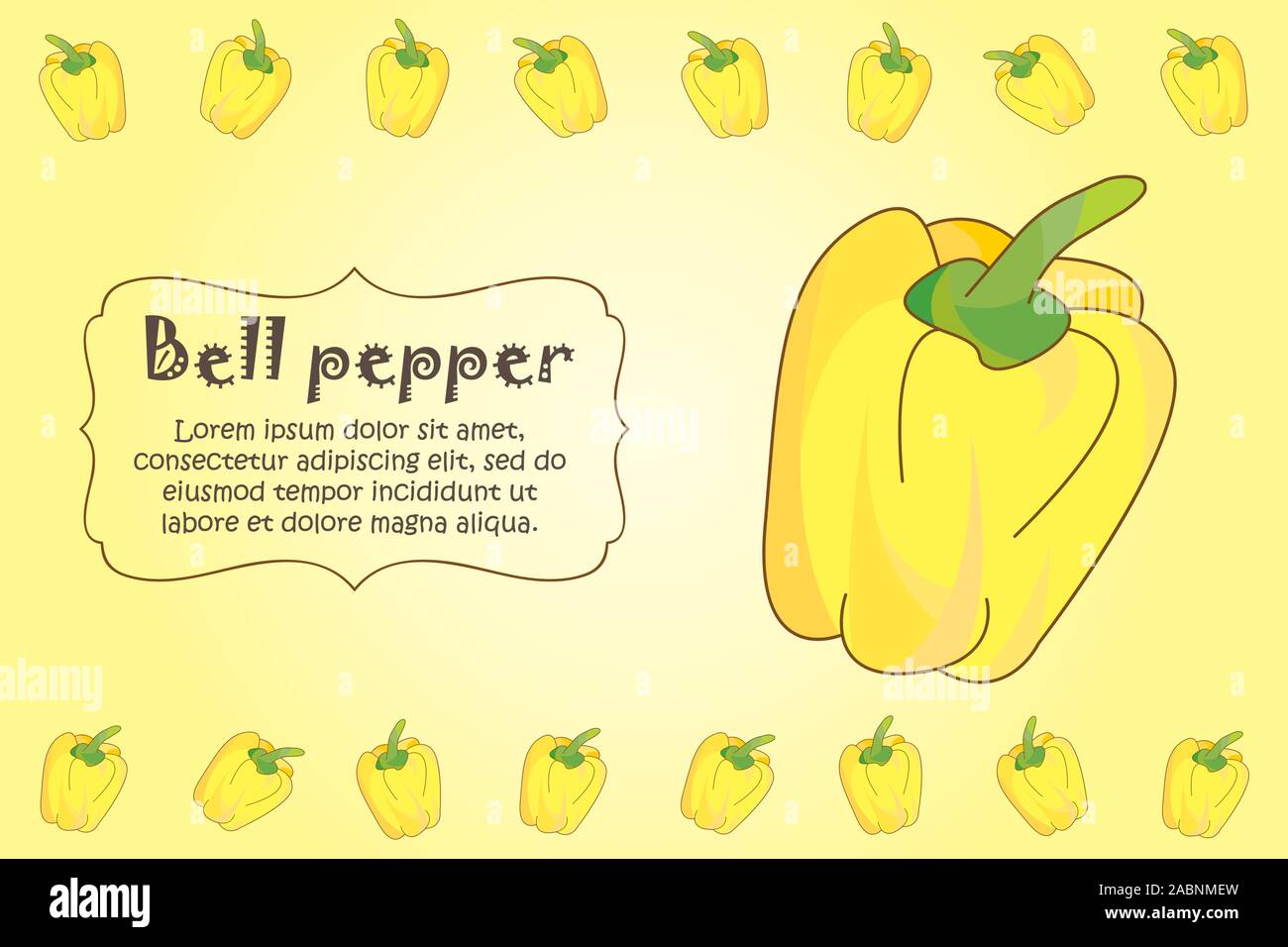 Blank notebook for notes and pepper Stock Vector Images - Alamy