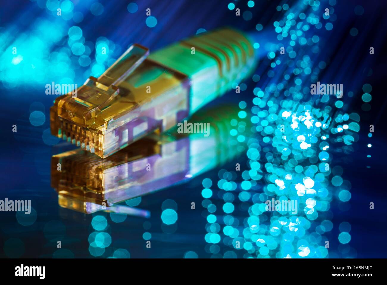 Wire connections network concept background hi-res stock photography ...