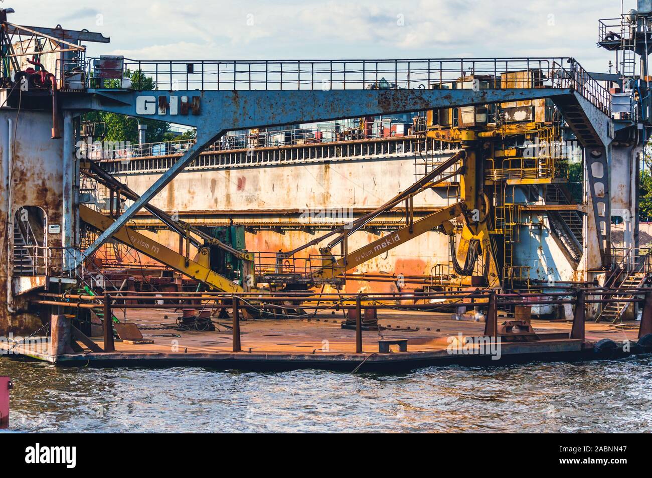 Floating station hi-res stock photography and images - Alamy