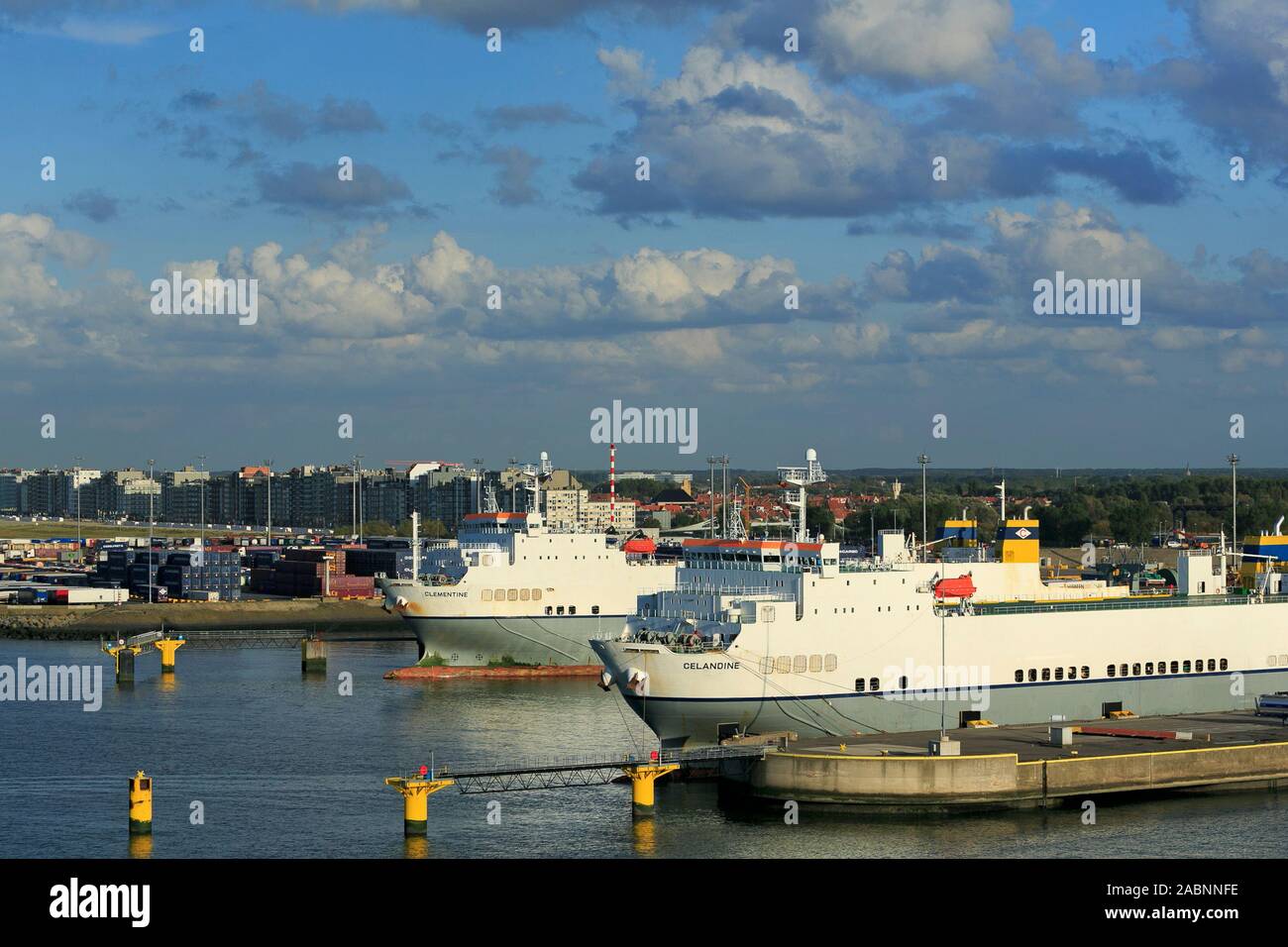 Zeebrugge Ferry Terminal High Resolution Stock Photography and Images ...