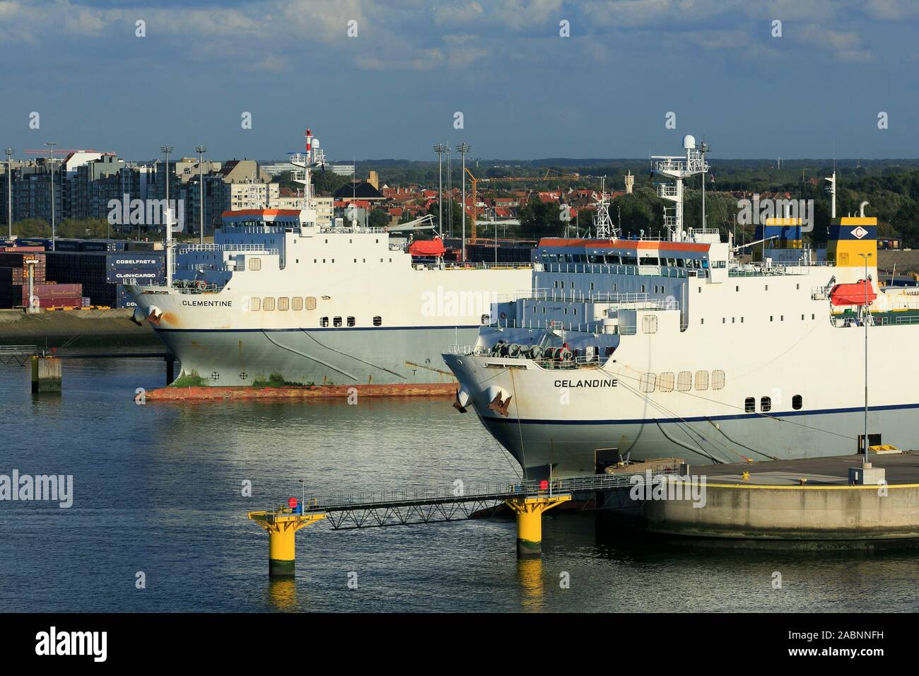 Zeebrugge Ferry Terminal High Resolution Stock Photography and Images ...