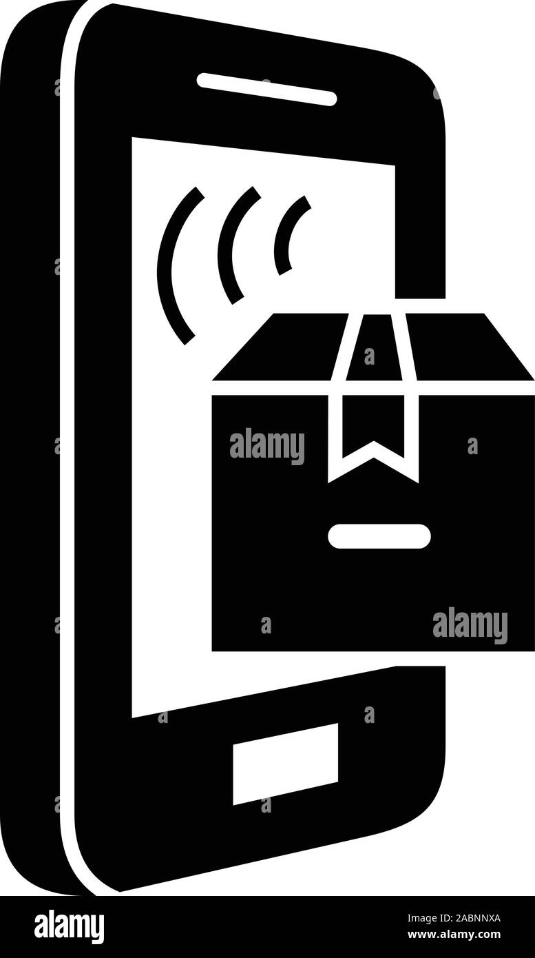 Smartphone parcel tracking icon, simple style Stock Vector Image & Art ...