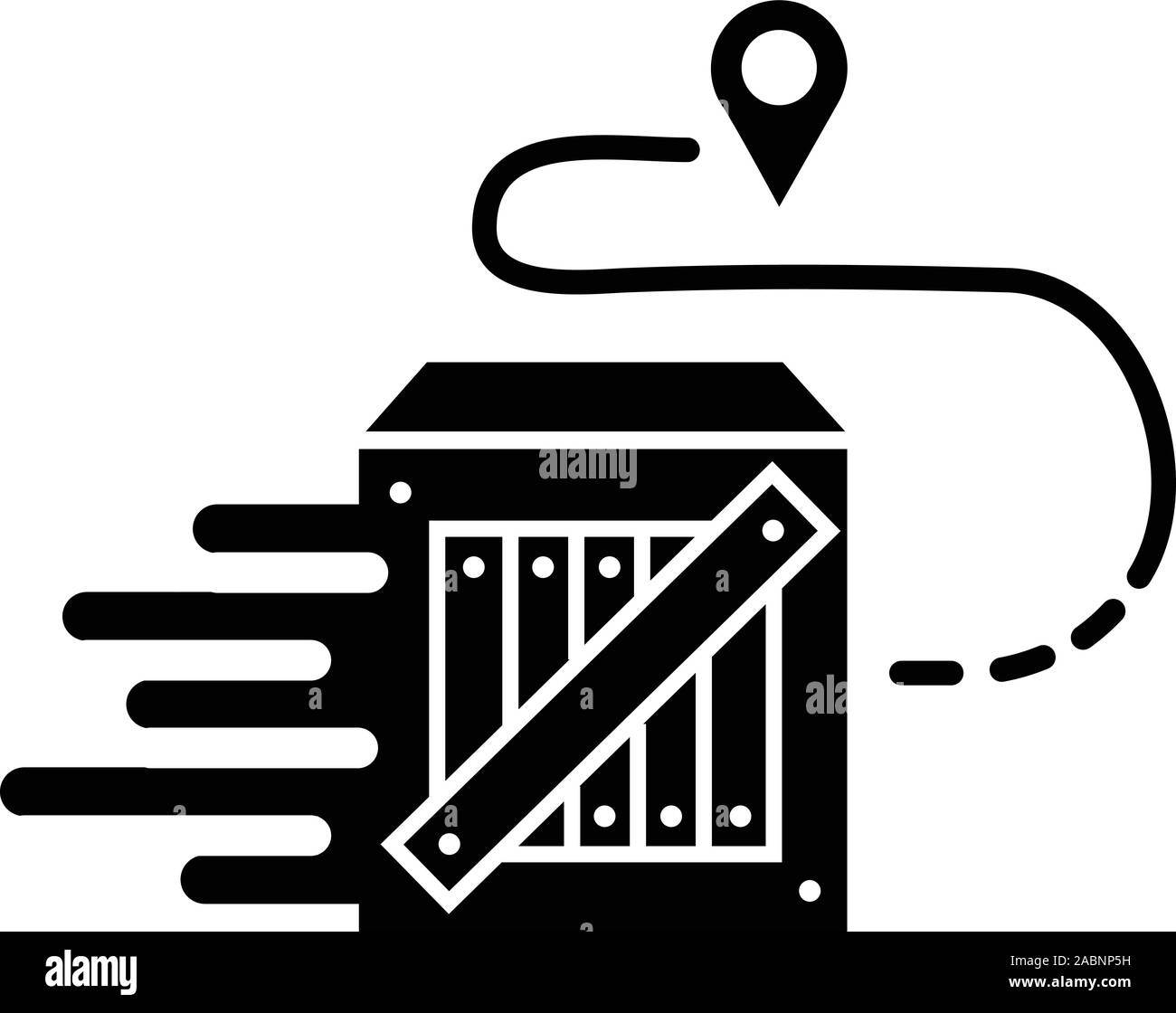 Parcel tracking icon, simple style Stock Vector Image & Art - Alamy