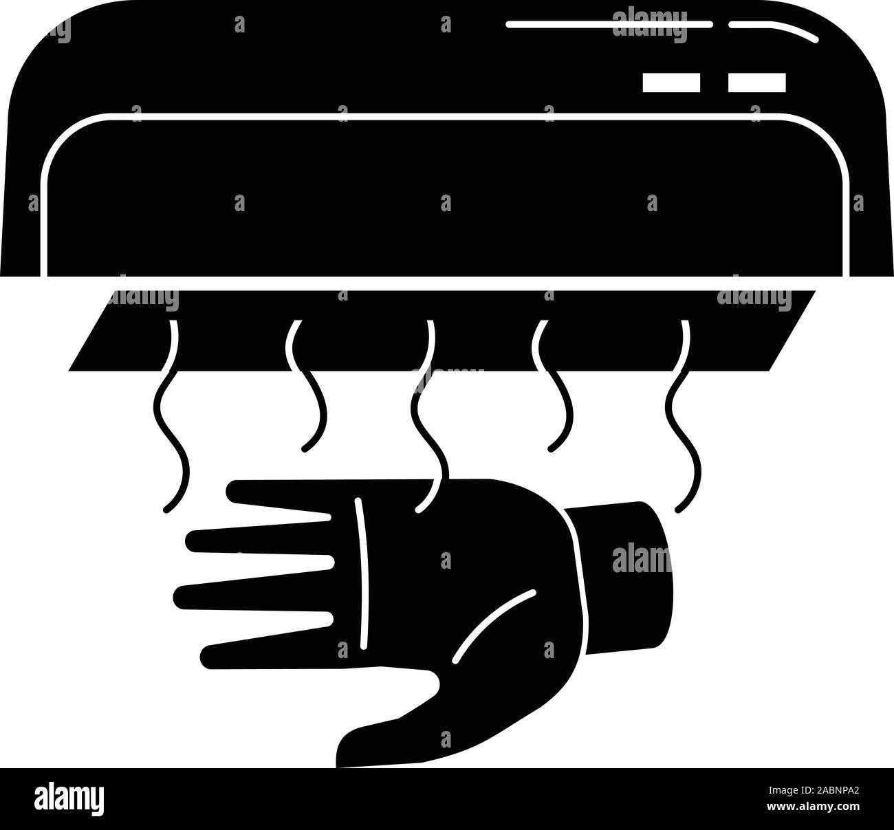 Hand dryer icon, simple style Stock Vector Image & Art - Alamy