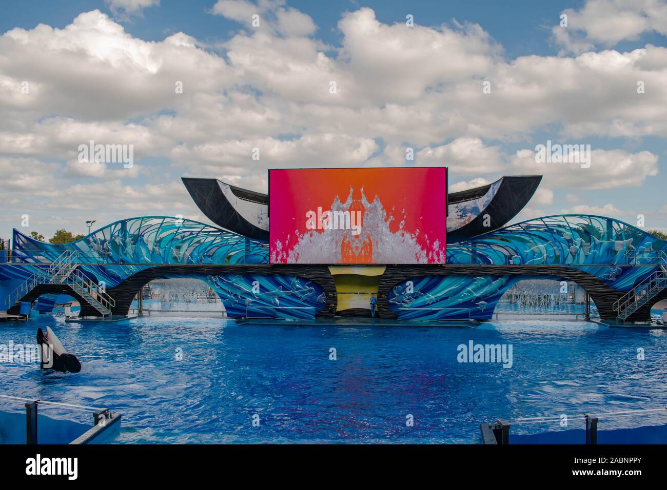 Orlando, Florida. November 22. 2019. Fantastic One Ocean Show at ...