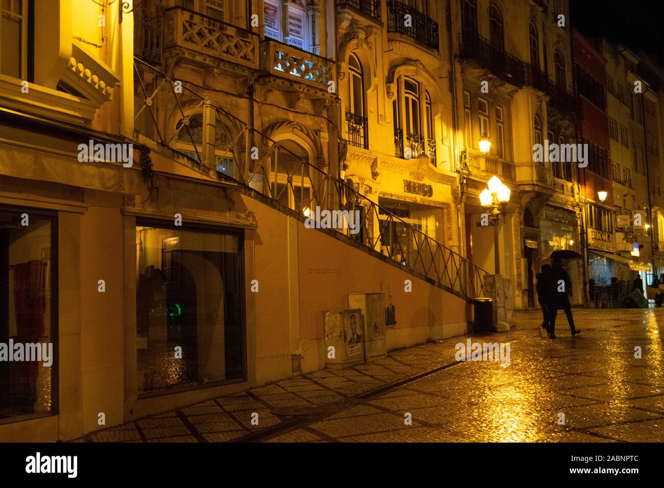 Night Street Scene