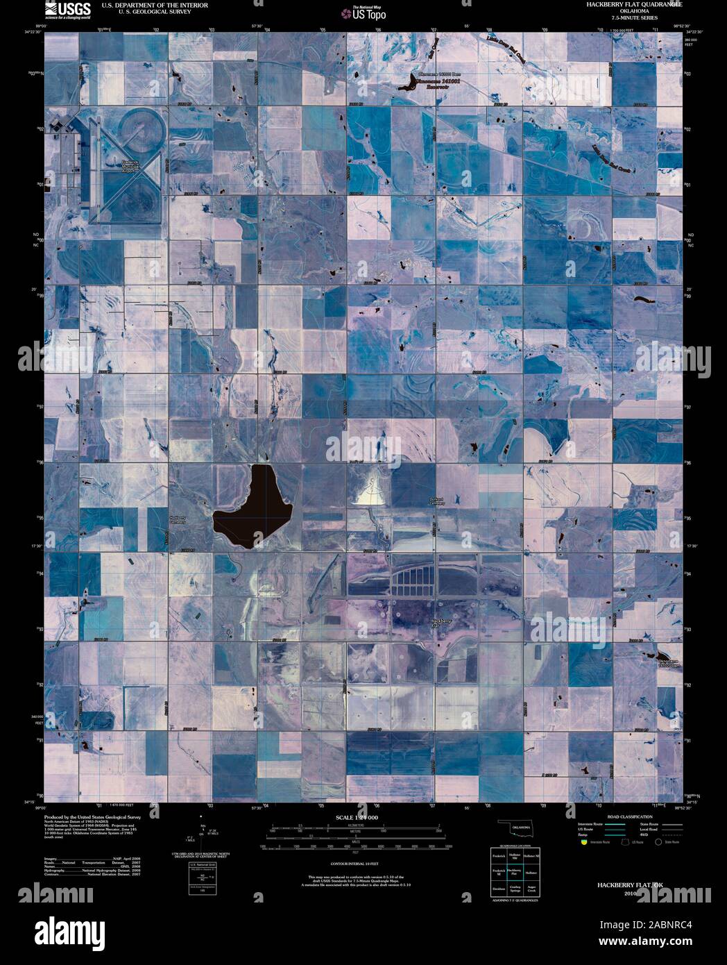 Map of hackberry hi-res stock photography and images - Alamy