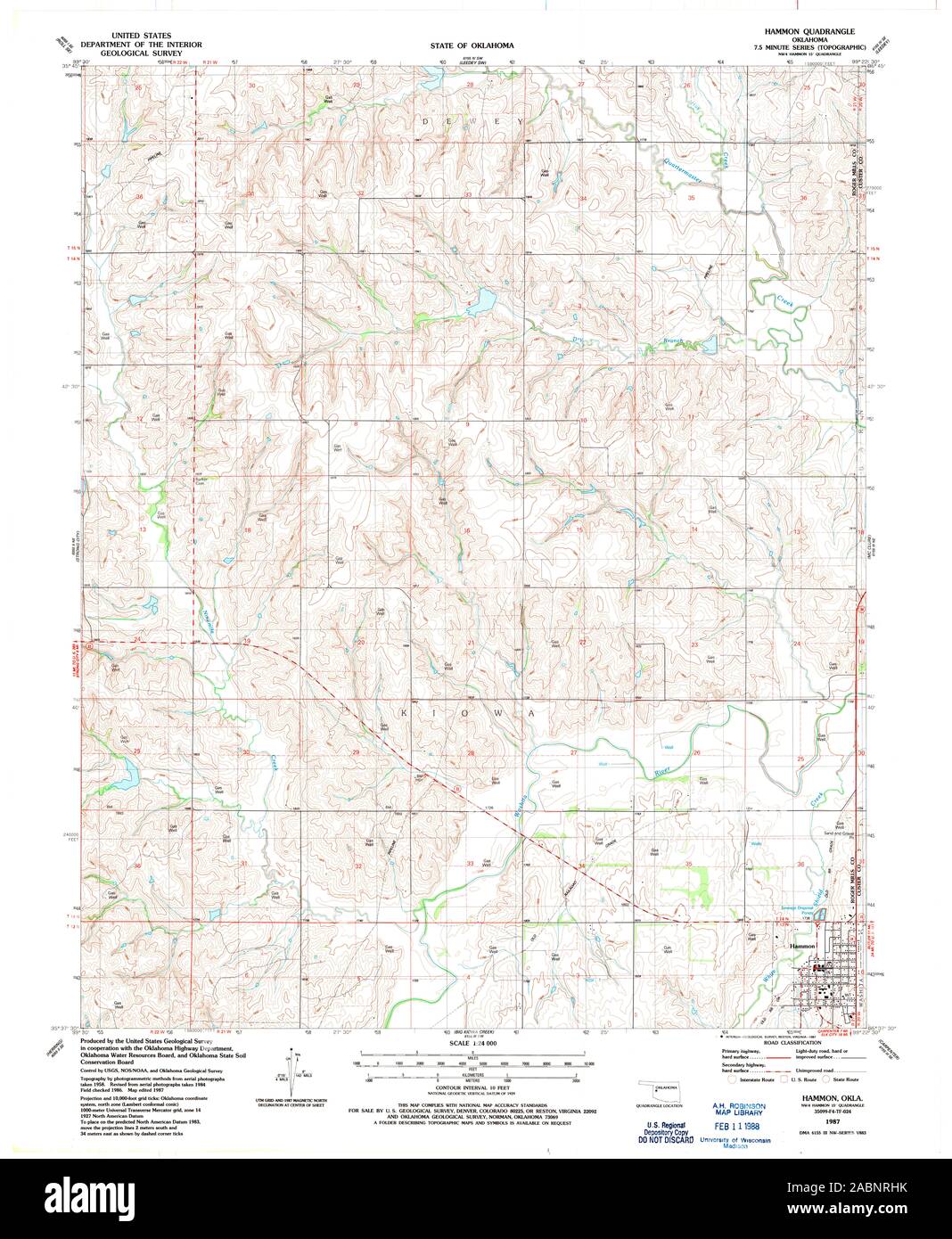 Hammon map hi-res stock photography and images - Alamy