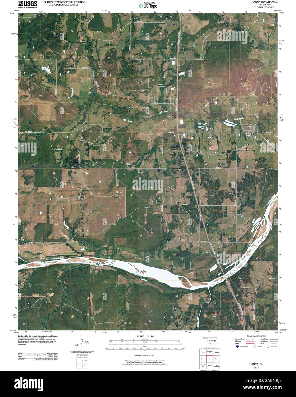 Hanna map Cut Out Stock Images & Pictures - Alamy