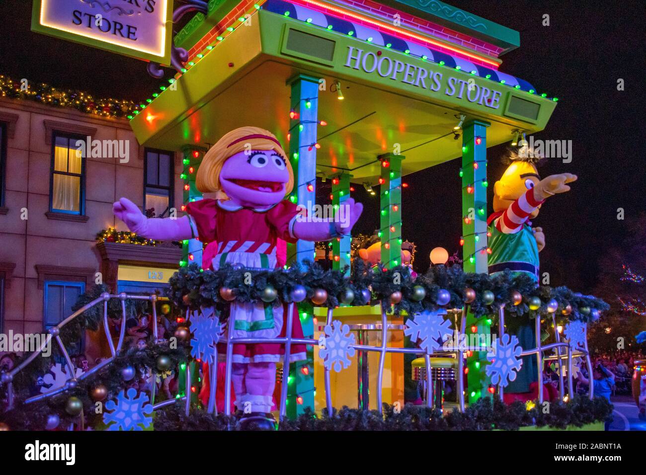 Orlando, Florida . November 23, 2019. Prairie Dawn and Bert in Sesame ...
