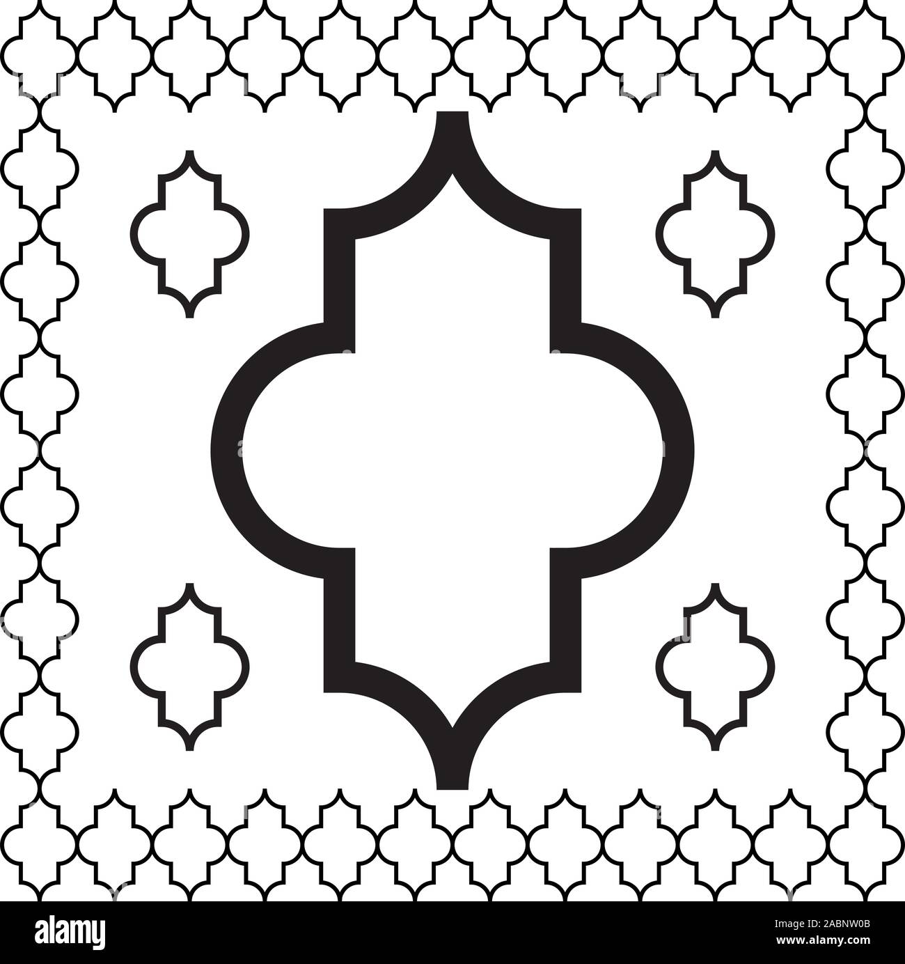 Islamic style tile art Stock Vector Images - Alamy
