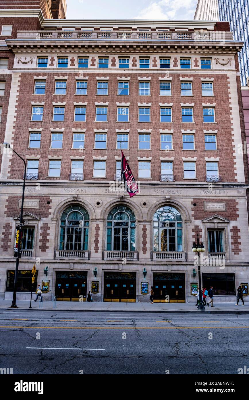 Chicago Symphony Orchestra, South Michigan Ave, Chicago, Illinois, USA ...