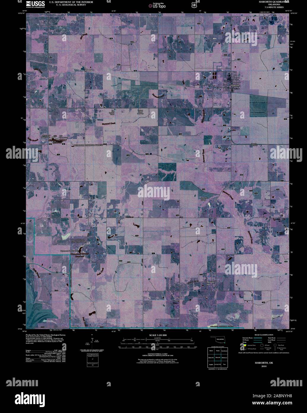 Map of haworth hi-res stock photography and images - Alamy