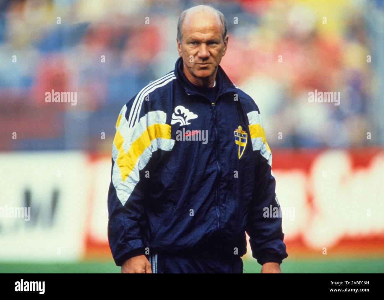 TOMMY SVENSSON Sweden national coach in football to World Cup in USA ...