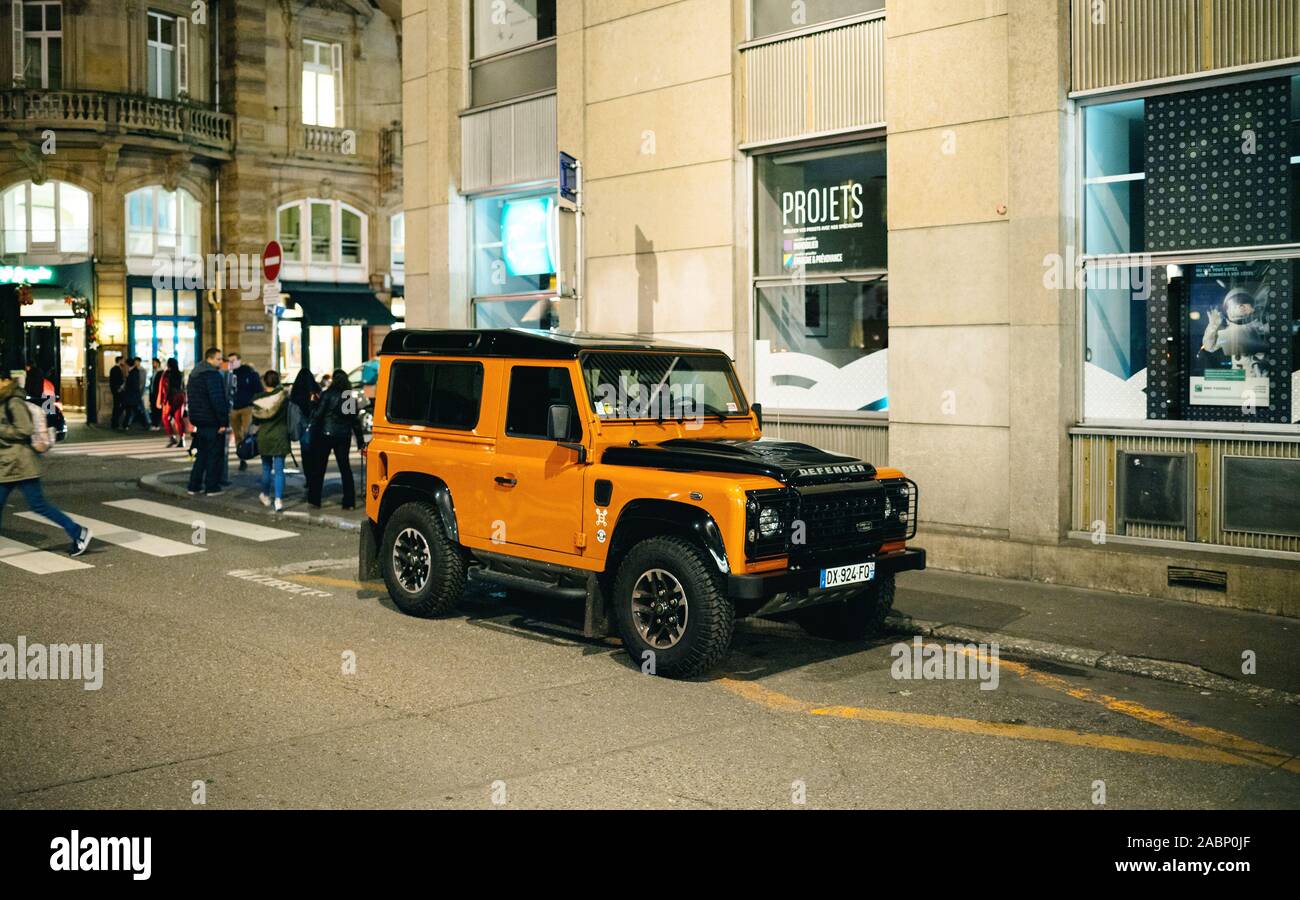 English car driving france hi-res stock photography and images - Alamy