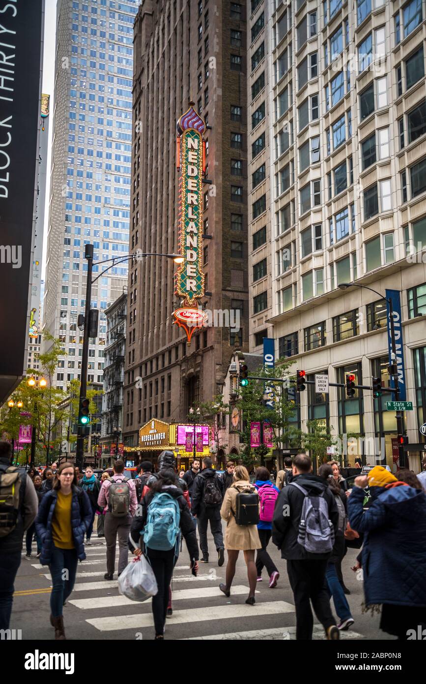 James M. Nederlander Theatre, a theatre located in West Randolph Street ...