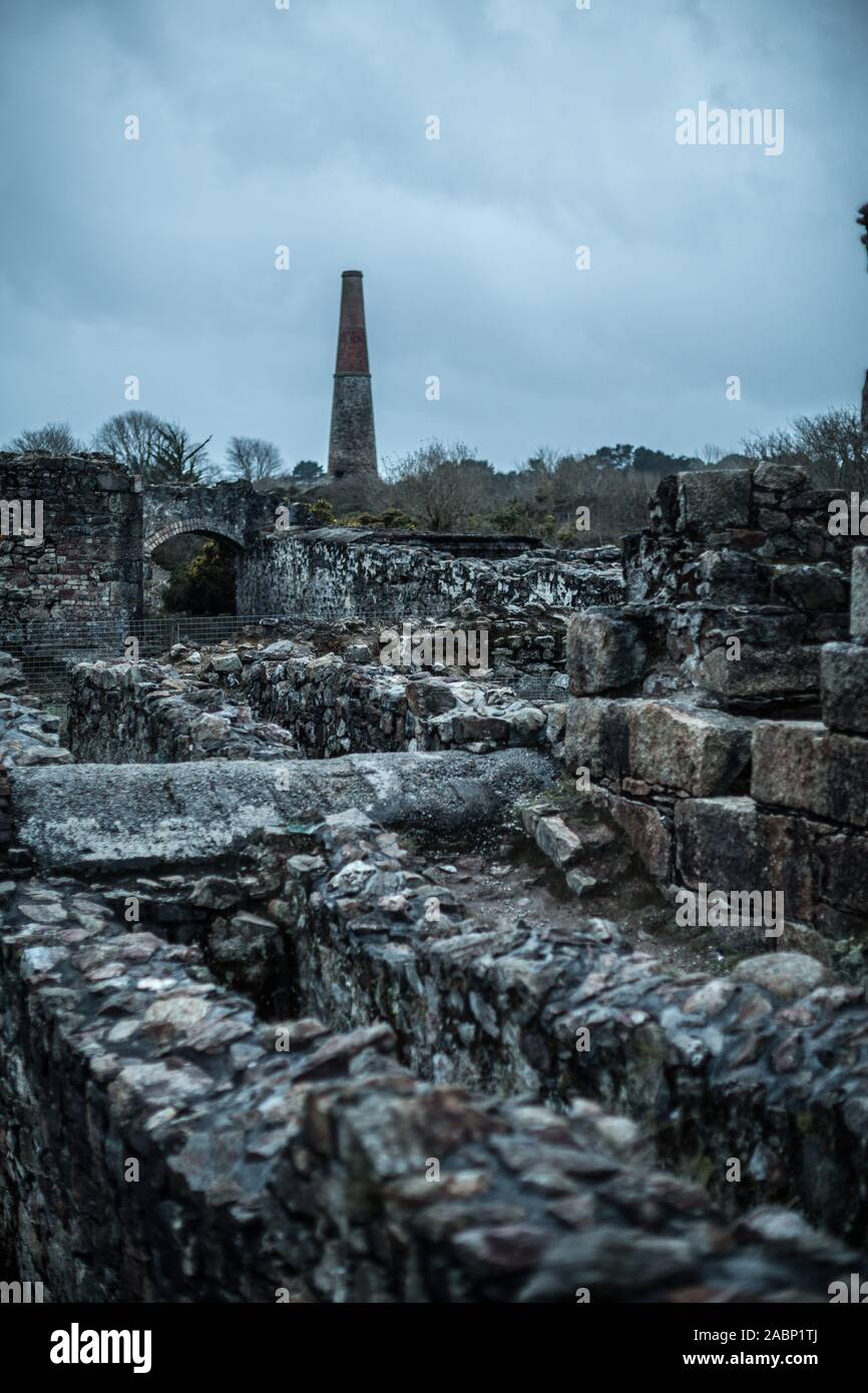 Cornwall poldice hi-res stock photography and images - Alamy