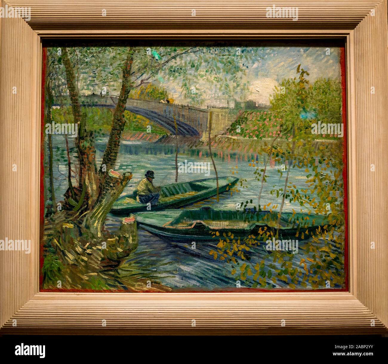 Vincent van gogh fishing in the spring hi-res stock photography and ...