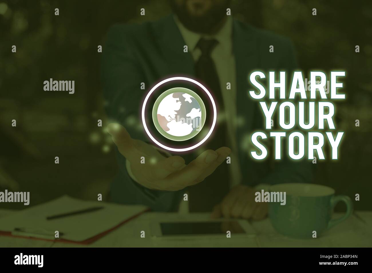 Conceptual hand writing showing Share Your Story. Concept meaning ...
