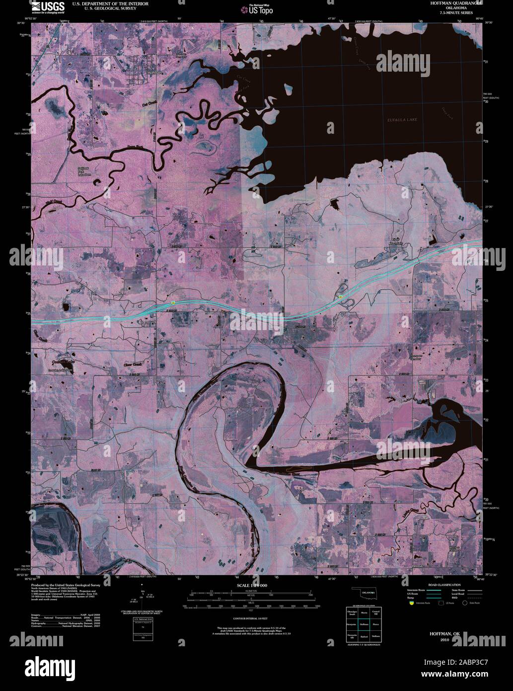 Map of hoffman hi-res stock photography and images - Alamy