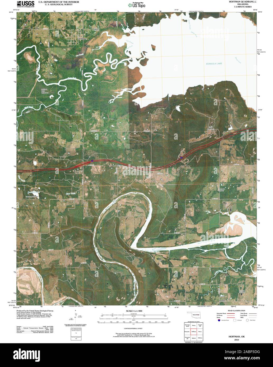 Map of hoffman hi-res stock photography and images - Alamy
