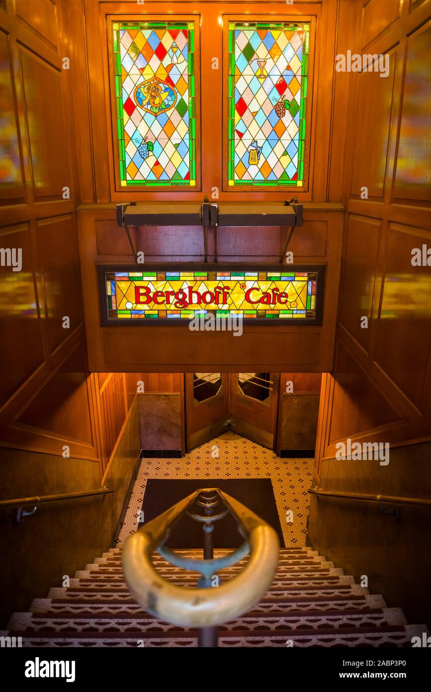Berghoff Restaurant, traditional German restaurant, Chicago, Illinois ...