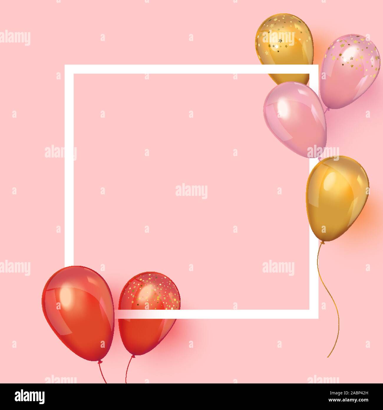 Realistic balloon Stock Vector Images - Alamy