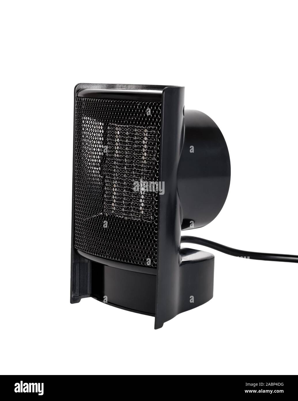 Electric air heater with fan isolated on a white background Stock Photo ...