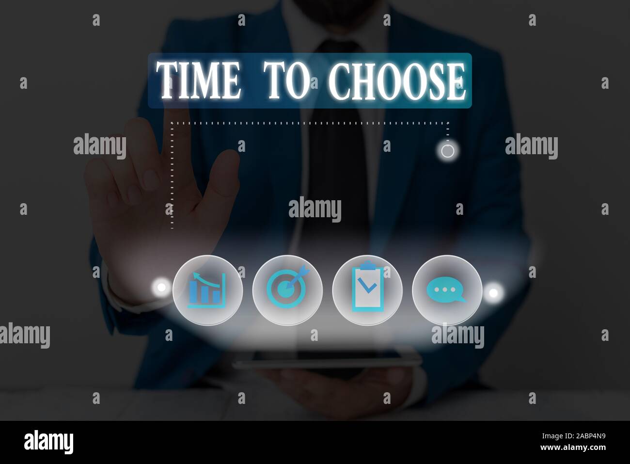 Conceptual hand writing showing Time To Choose. Concept meaning Judging ...