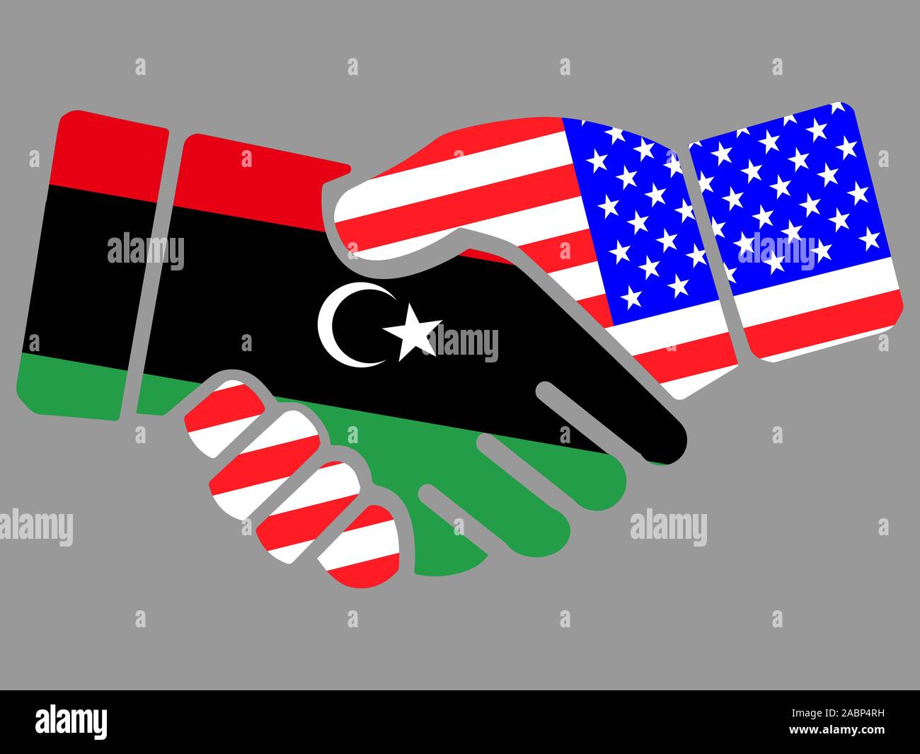 Libya flags Stock Vector Images - Alamy