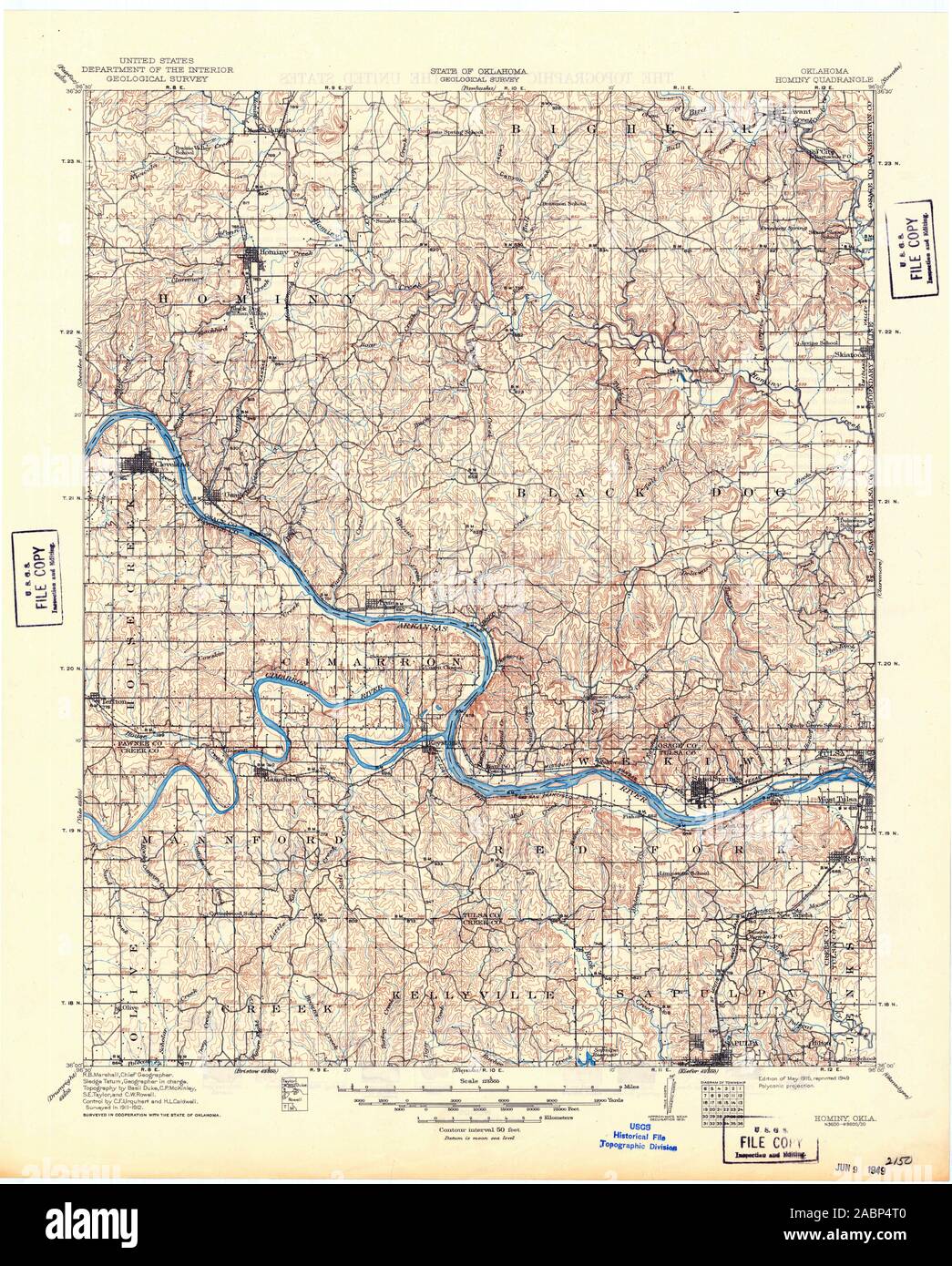 Hominy map hi-res stock photography and images - Alamy