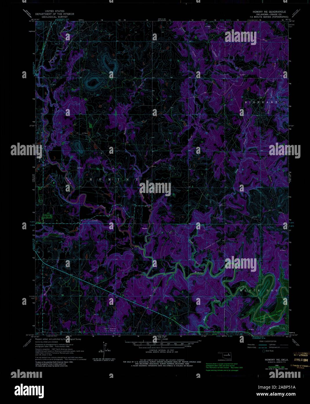 Hominy map hi-res stock photography and images - Alamy