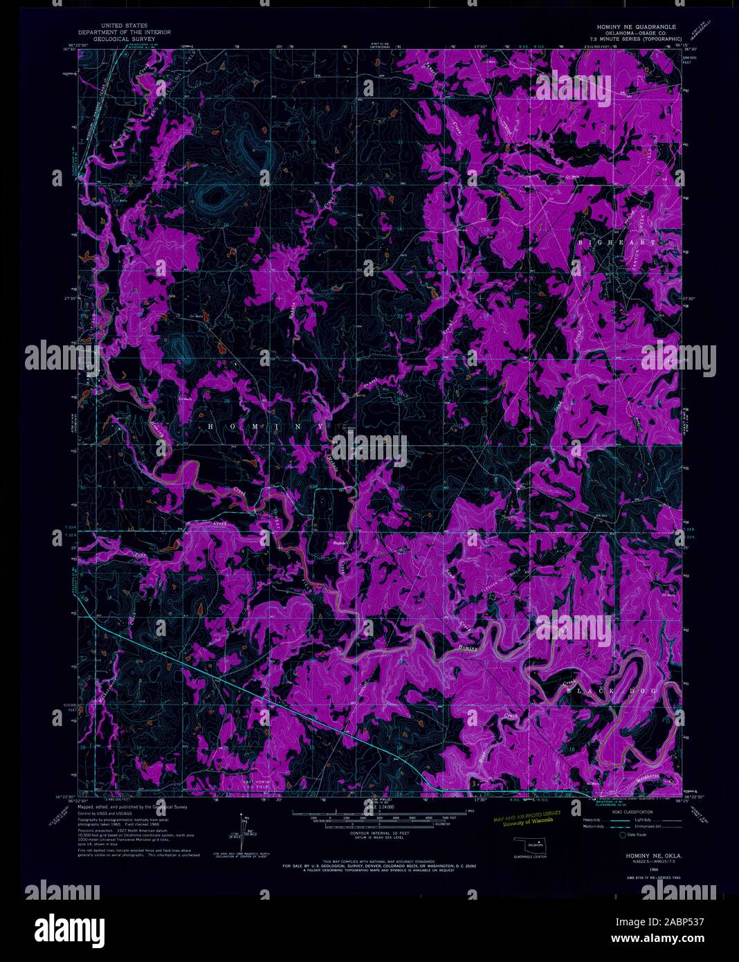 Map of hominy hi-res stock photography and images - Alamy